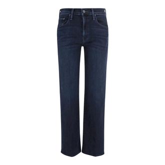 Mother Femme, Jeans, Bleu, Taille: W27 Boot-cut Jeans