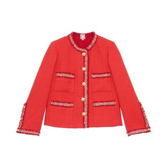 Ines De La Fressange Femme, Vestes, Rouge, Taille: 42 FR Manteaux