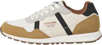Jack & Jones Herren Jfwharrow Mesh Sneaker, Golden Brown, 43 EU