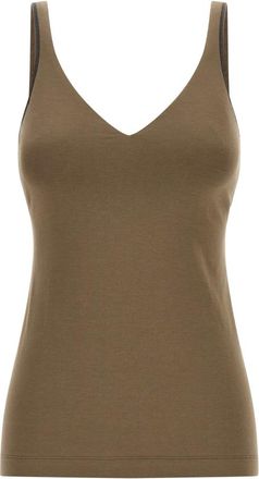 Brunello Cucinelli Femme, Tops, Beige, Taille: 42 FR Hauts