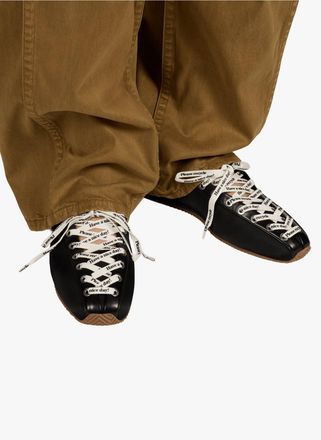 Ganni Baskets bi-mati&egrave;re arri&egrave;re &eacute;lastiqu&eacute;