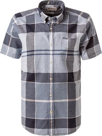 Barbour Herren Kurzarmhemd blau