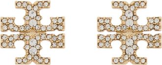 Tory Burch Ohrringe Tory Burch Kira Pave Stud 158535 Goldfarben