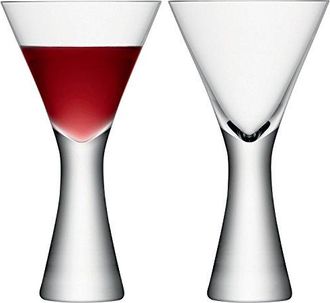 LSA International Moya Weinglas 395ml Klar x 2