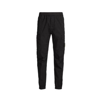 Stone Island Pantalon cargo en coton m&eacute;lang&eacute;