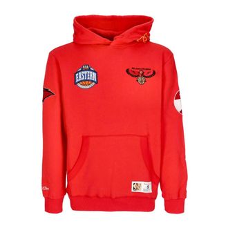 Mitchell & Ness Hoodies - - Sweatshirts & Hoodies - Herren - Rot - XL