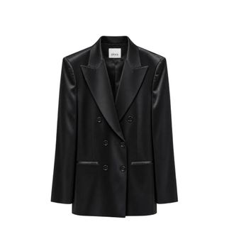 Erika Cavallini Semi Couture Zweireihiger Blazer - - Jackets - Damen - Schwarzk - L