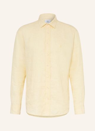 Bogner Leinenhemd Timi Regular Fit gelb