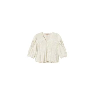 Twinset Damen, Blusen & Hemden, Wei&szlig;, LGr&ouml;&szlig;e