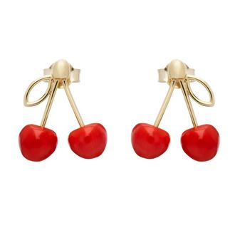 Aliita Aliita, Femme, Accessoires, Jaune, Taille: ONE Size Cereza Earrings