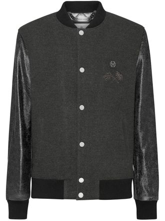 Philipp Plein veste bomber Plein Club - Gris