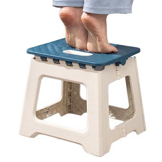 Generic Pufei Campinghocker, Rutschfester Angelhocker f&uuml;r K&uuml;che, Badezimmer, Schlafzimmer (grau)