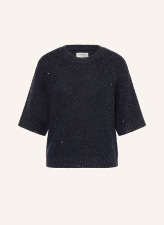 Part Two Pullover Uresapw Mit 3/4-Arm Und Pailletten blau