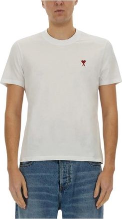 Ami Homme, Tops, Blanc, Taille: S Ami T-shirts et Polos Blanc