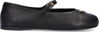 Prada Logo Ballet Flats