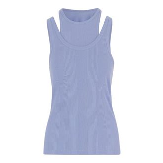 ARMARIUM Zweiteiliges Baumwoll-Tanktop - - Tops - Damen - Blau - M
