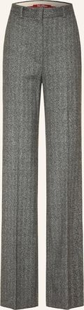 Max Mara Max Mara Studio Marlenehose Edicola Aus Jersey schwarz