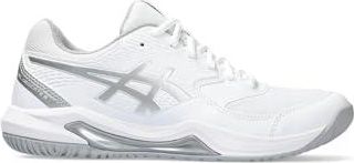 Asics Dedicate 8 Donna Chaussures de Tennis Blanc Argent