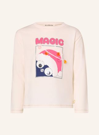 BILLIEBLUSH Longsleeve Mit Schmuckperlen weiss