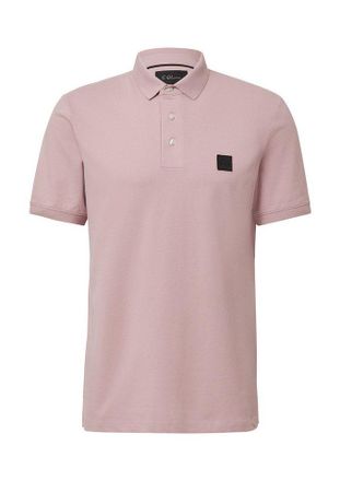s.Oliver Kurzarmshirt Polo-Shirt Piqu&eacute;-Poloshirt aus Baumwollstretch mit Label-Patch