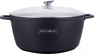 Royalty Line Granit-Kochtopf mit Deckel, 36 cm