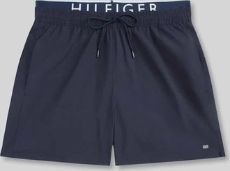 Tommy Hilfiger Badehose mit Logo-Bund