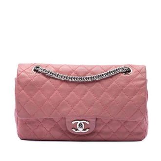 Chanel Pre-owned Vintage Double Flap Schultertasche - - Pre-owned - Damen - Rosa - ONE SIZE