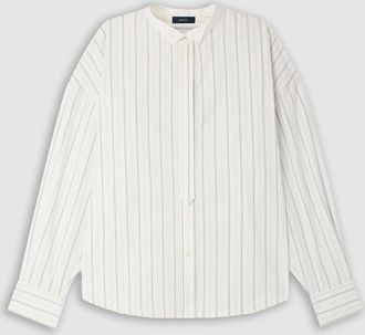 SOEUR Chemise Idesia Ecru Bleu