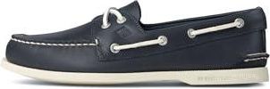 Sperry Top-Sider Homme Authentic 2 Eye Chaussures Bateau Authentiques &agrave; 2 oeillets, Bleu Marine, Pointure 40, 41 EU
