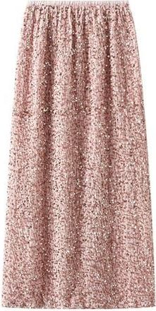 Generic Jupe Longue Gitane Bohème Crayon Courte pour Argentée Chic Culot Gaze Roi Fleur Habillée Tall Creme Ethnique Noel Bandana Une Electrique Champêtre Mor