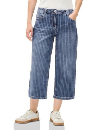 Cecil B379411 Jean ray&eacute; Large, Mid Blue Used Wash, 30W / 24L Femmes