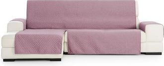 Eysa Links Praktische Recamierebezug Argento 240cm, 12/rote Farbe