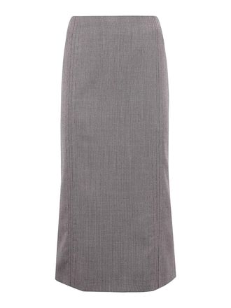 Maison Margiela Jupe Midi - Marron