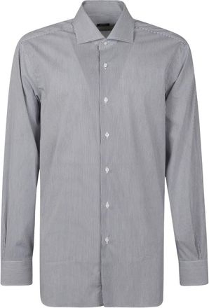 Barba Klassisches I Hemd - - Shirts - Herren - Blau - 3XL