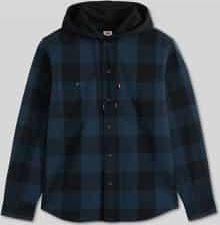 Levi's Regular Fit Freizeithemd aus reiner Baumwolle mit Kapuze