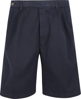 Brunello Cucinelli Homme, Shorts, Bleu, Taille: L Bermudas Sur Mesure en Coton Tiss&eacute;