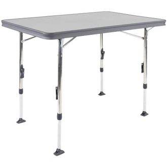 Crespo Rechteckiger grauer Tisch Al-246 aus Aluminium 101 x 65 cm - Crespo