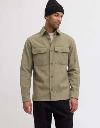 Jack & Jones Surchemise - Tourbe-Vert