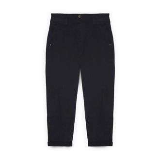 Fiorella Rubino Baumwoll-Balloon-Hose - - Trousers - Damen - Blau - XL