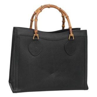 Gucci Pre-owned Leder Handtaschen - - Pre-owned - Damen - Schwarzk - ONE SIZE