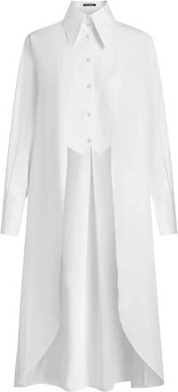 Karl Lagerfeld Studio Langhemd - - Dresses - Damen - Wei&szlig; - M