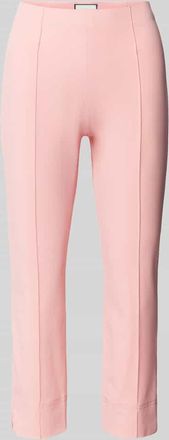 Seductive Skinny Fit Caprihose mit fixierten B&uuml;gelfalten