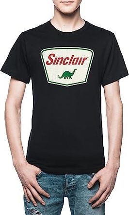 Vendax Sinclair Dino Gas Station T-Shirt Homme Noir
