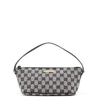 Gucci Pre-owned Cuir sacs-main - Femme - Pre-owned - Gris - Taille: ONE Size