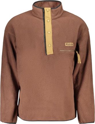 Columbia Helvetia II Half Snap Fleece - Homme - Sport - Brun - Taille: S