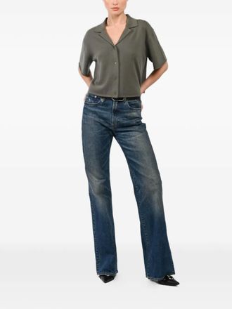 SIMKHAI Alma buttoned shirt - Grau