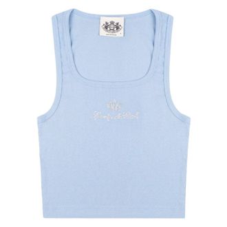 Juicy Couture Juicy Crown Top - - Tops - Damen - Blau - M