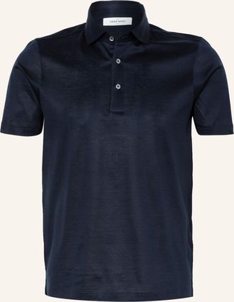 Gran Sasso Gran Sasso Jersey-Poloshirt blau