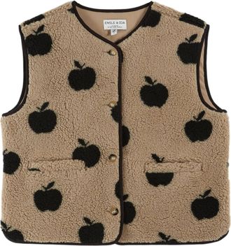 Emile Et Ida Veste Sans Manches Cassis Pomme Emile et Ida