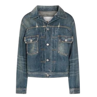 Maison Margiela Denim Jacket - - Jackets - Damen - Blau - S